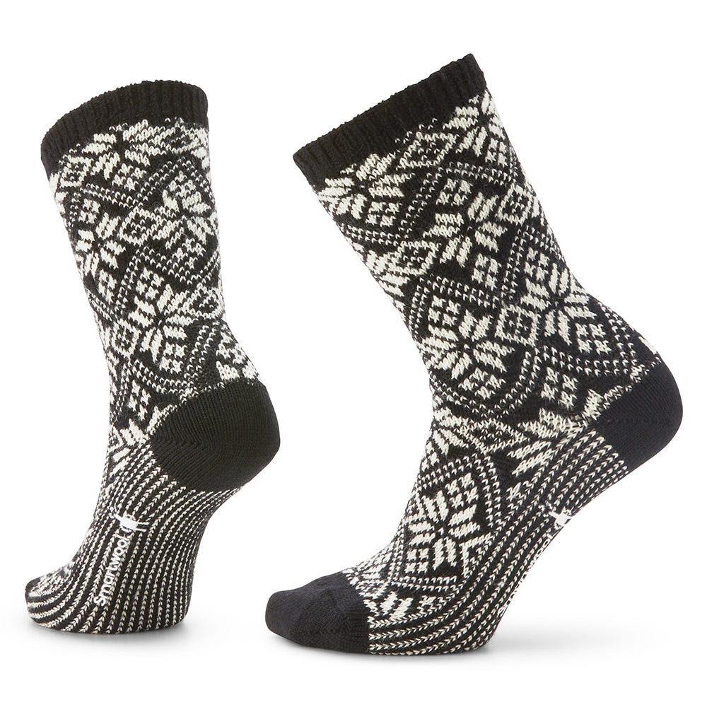 Women's Smartwool Traditional Snowflake Crew | Schuler Shoes