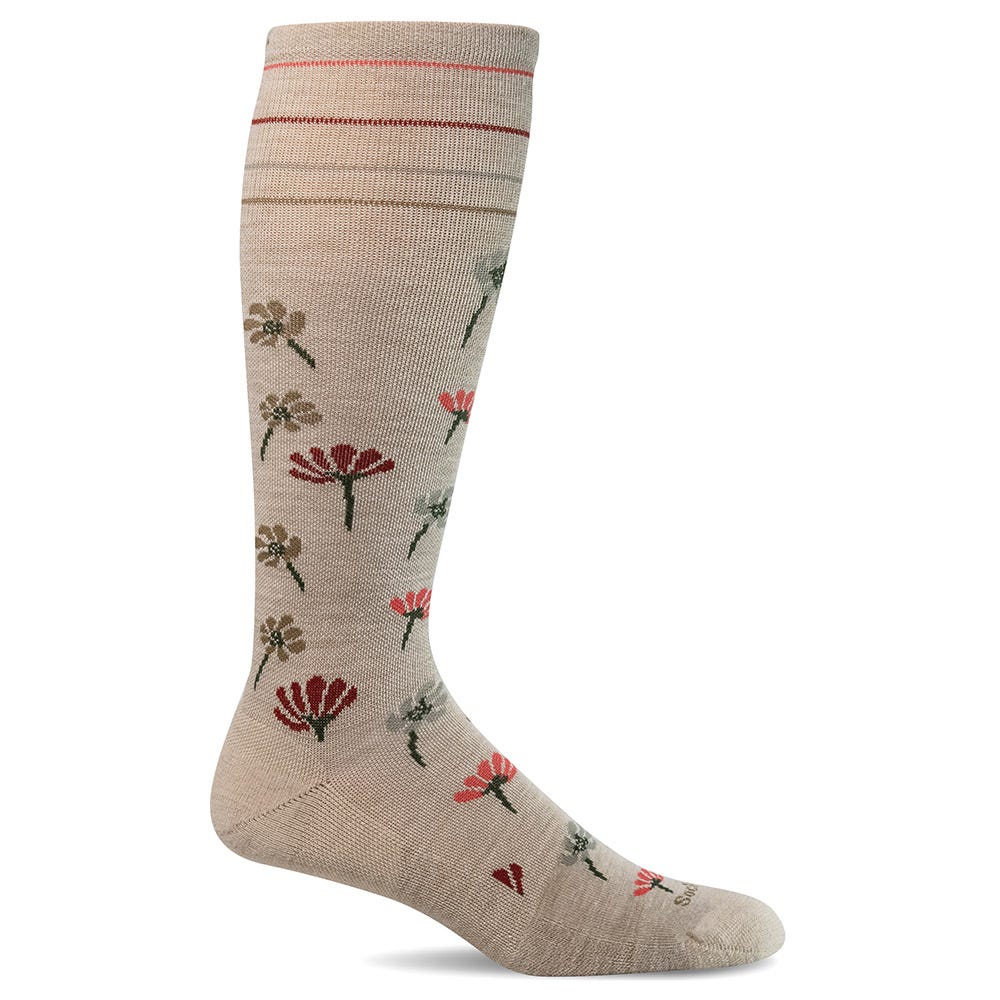 Women's Sockwell Field Flower 15-20mmhg Moderate Compression | Schuler ...